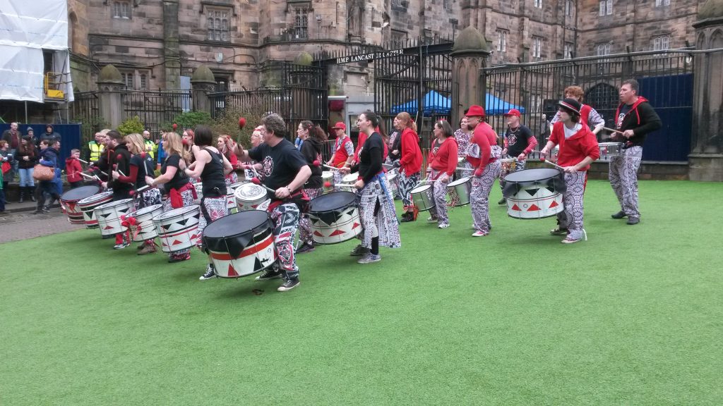 St John’s Hospice Kendal Colour Dash 2017 – Batala Lancaster