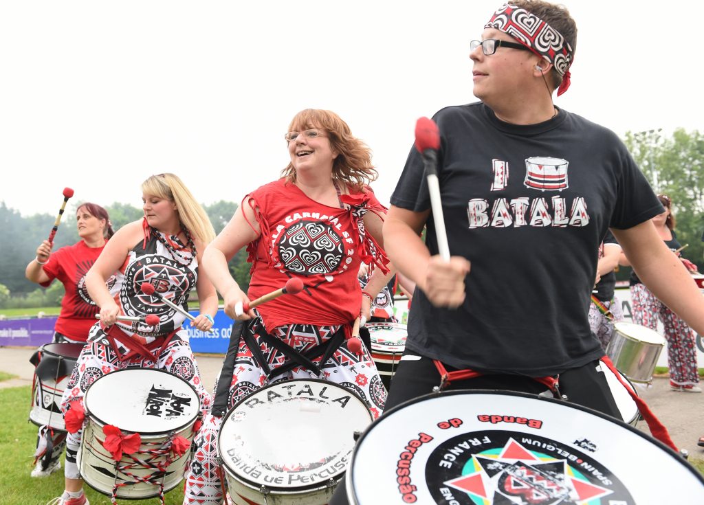 Batala Lancaster at Wray Scarecrow Parade 2022 | Batala Lancaster